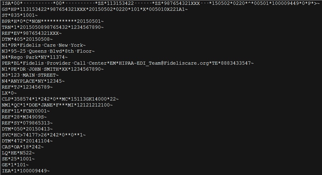 Electronic Data Trading Form