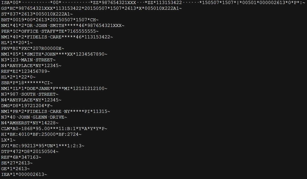 Electronic Data Trading Form